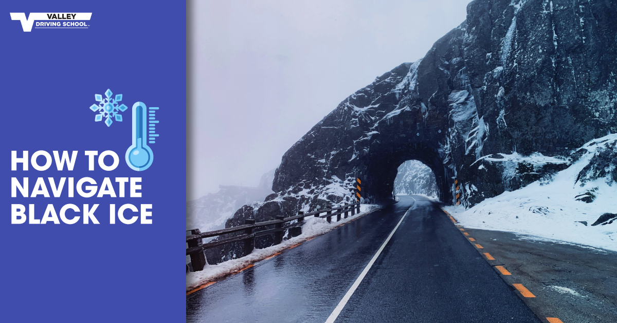 How to Navigate Black Ice - Valley Driving School