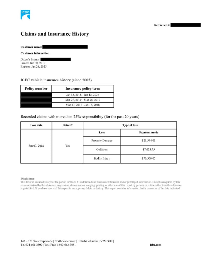 Your Guide to ICBC’s Driving Records - Valley Driving School