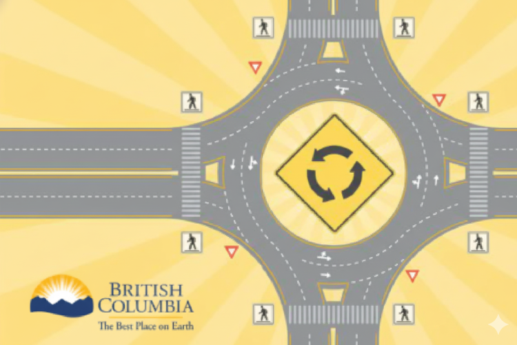 Two-Lane Roundabout Rules in BC | Valley Driving School